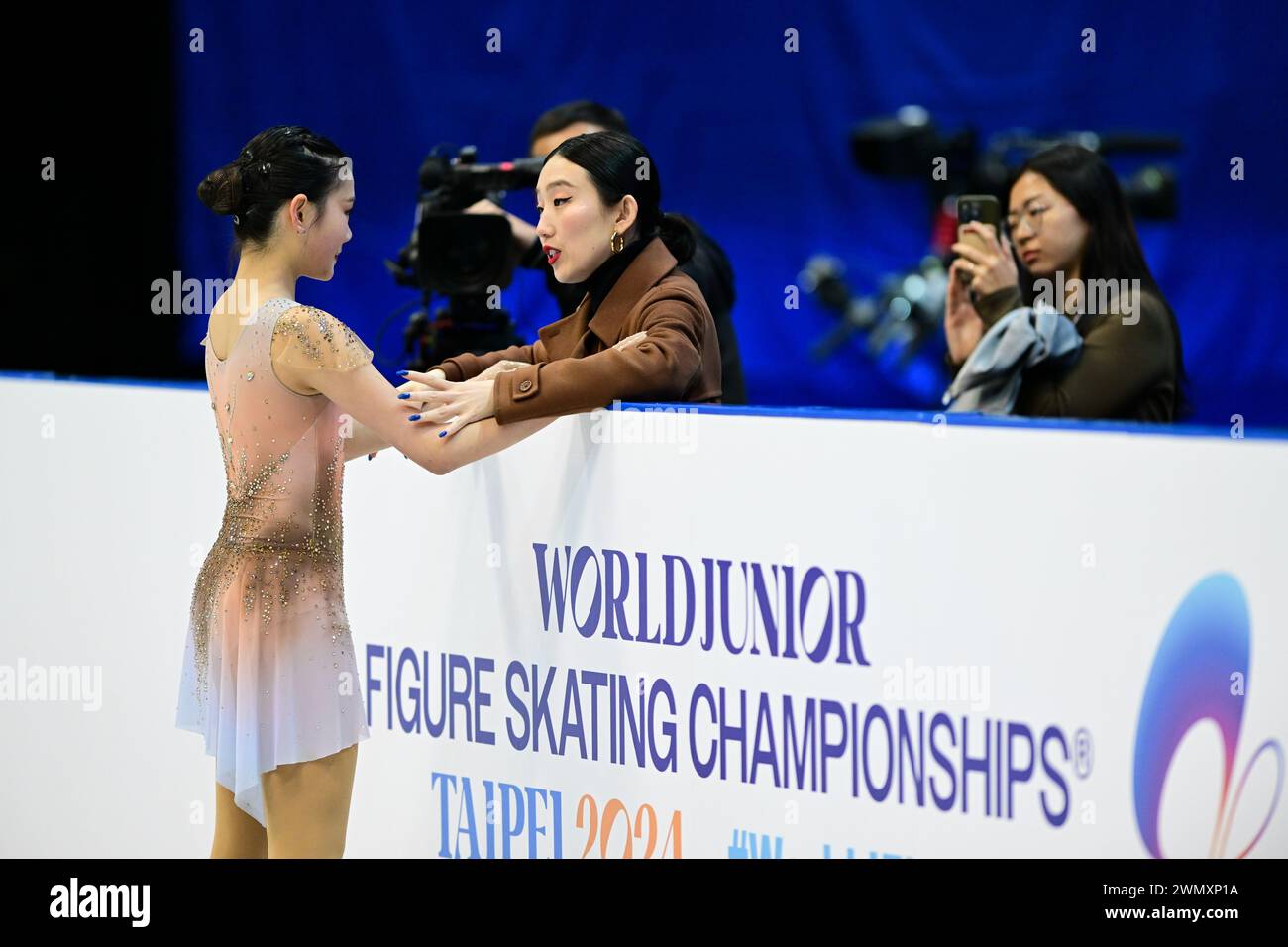 Megan WONG (HKG), during Junior Women Short Program, at the ISU World ...