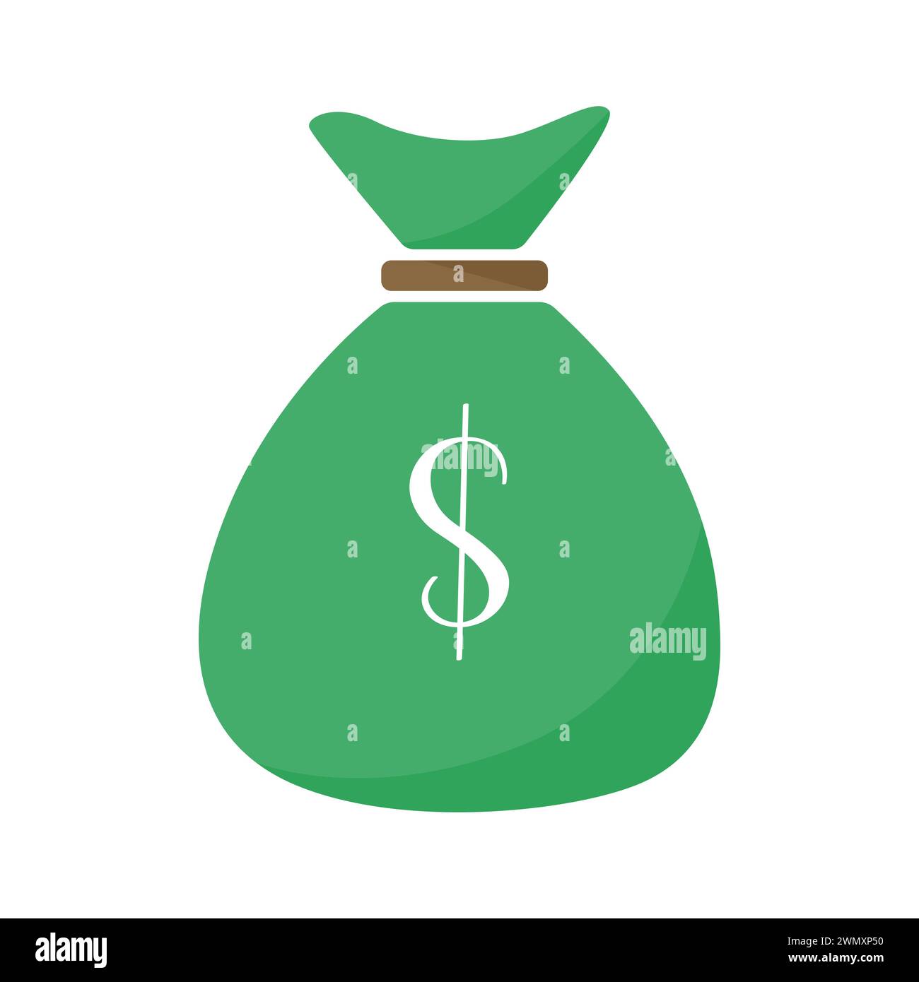 Money bag icon vector Stock Vector Image & Art - Alamy
