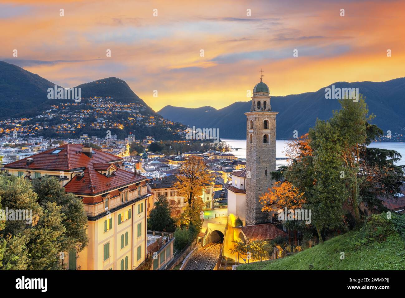 Lugano baroque architecture hi-res stock photography and images - Alamy
