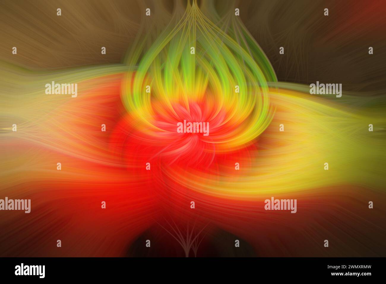 Abstract design of several forms overlapping. Colors and colored lines ...