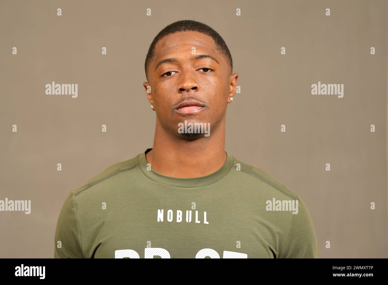 Toledo defensive back Quinyon Mitchell poses for a portrait at the NFL ...