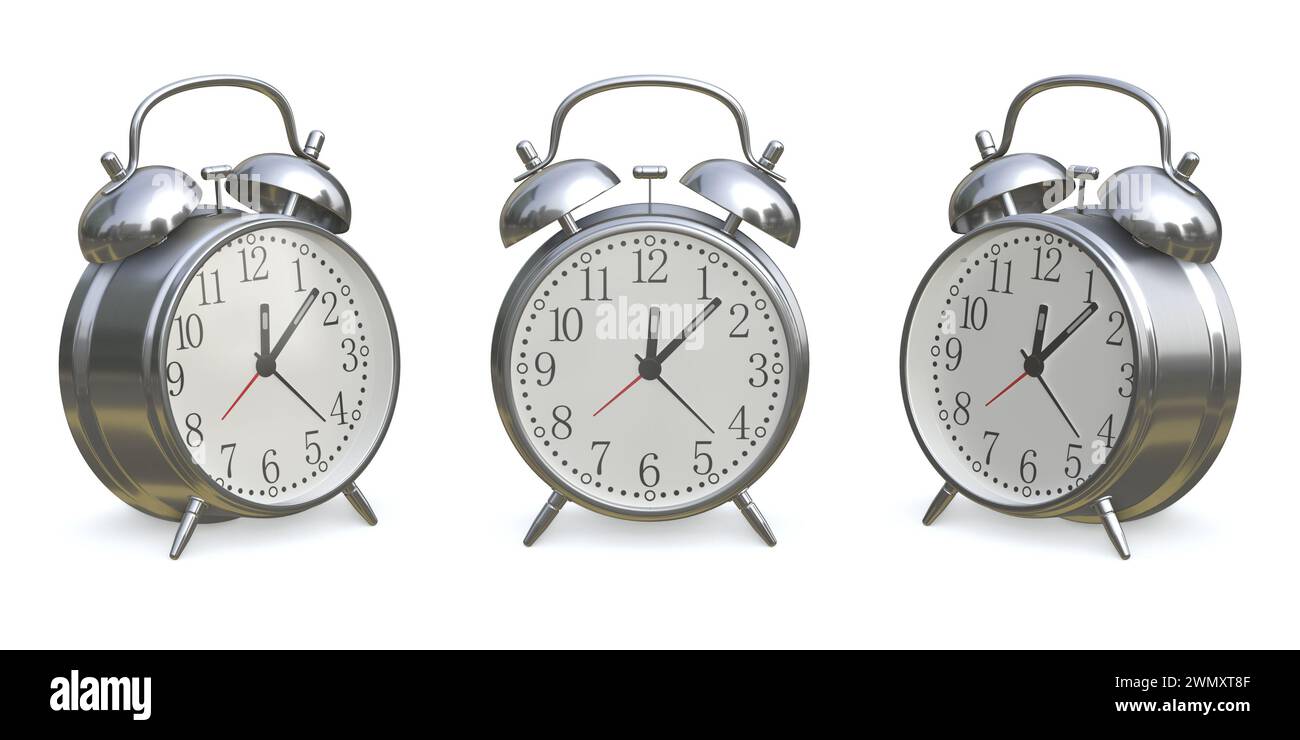 Realistic render clock hi-res stock photography and images - Alamy