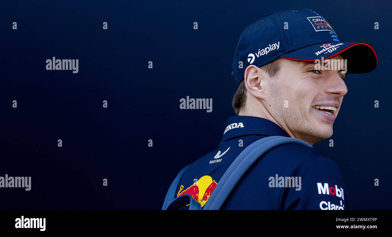 BAHRAIN - Max Verstappen (Red Bull Racing) at the Bahrain International ...
