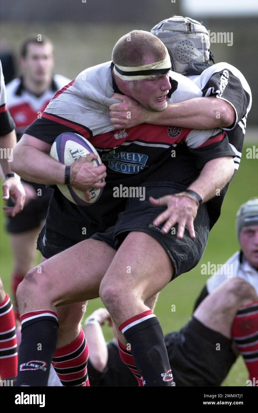 EDINBURGH REIVERS V CROSSKEYS , MYRESIDE, EDINBURGH, 1/4/01. Reivers ...