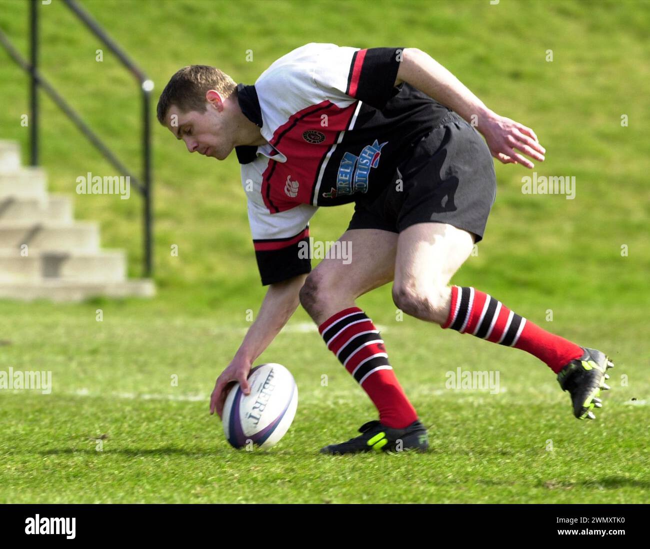 EDINBURGH REIVERS V CROSSKEYS , MYRESIDE, EDINBURGH, 1/4/01. Reivers ...