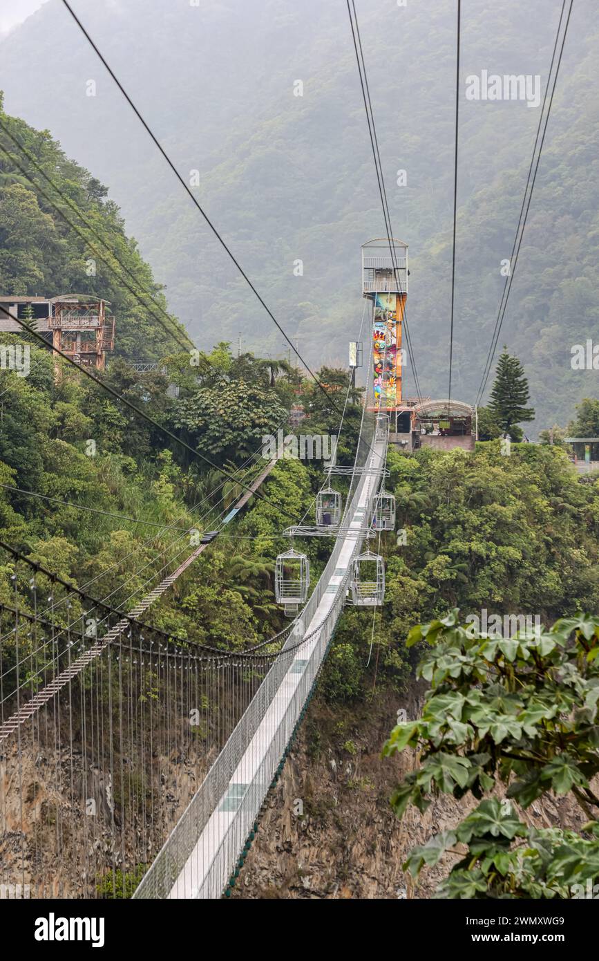 Banos, ecuador bridge hi-res stock photography and images - Alamy