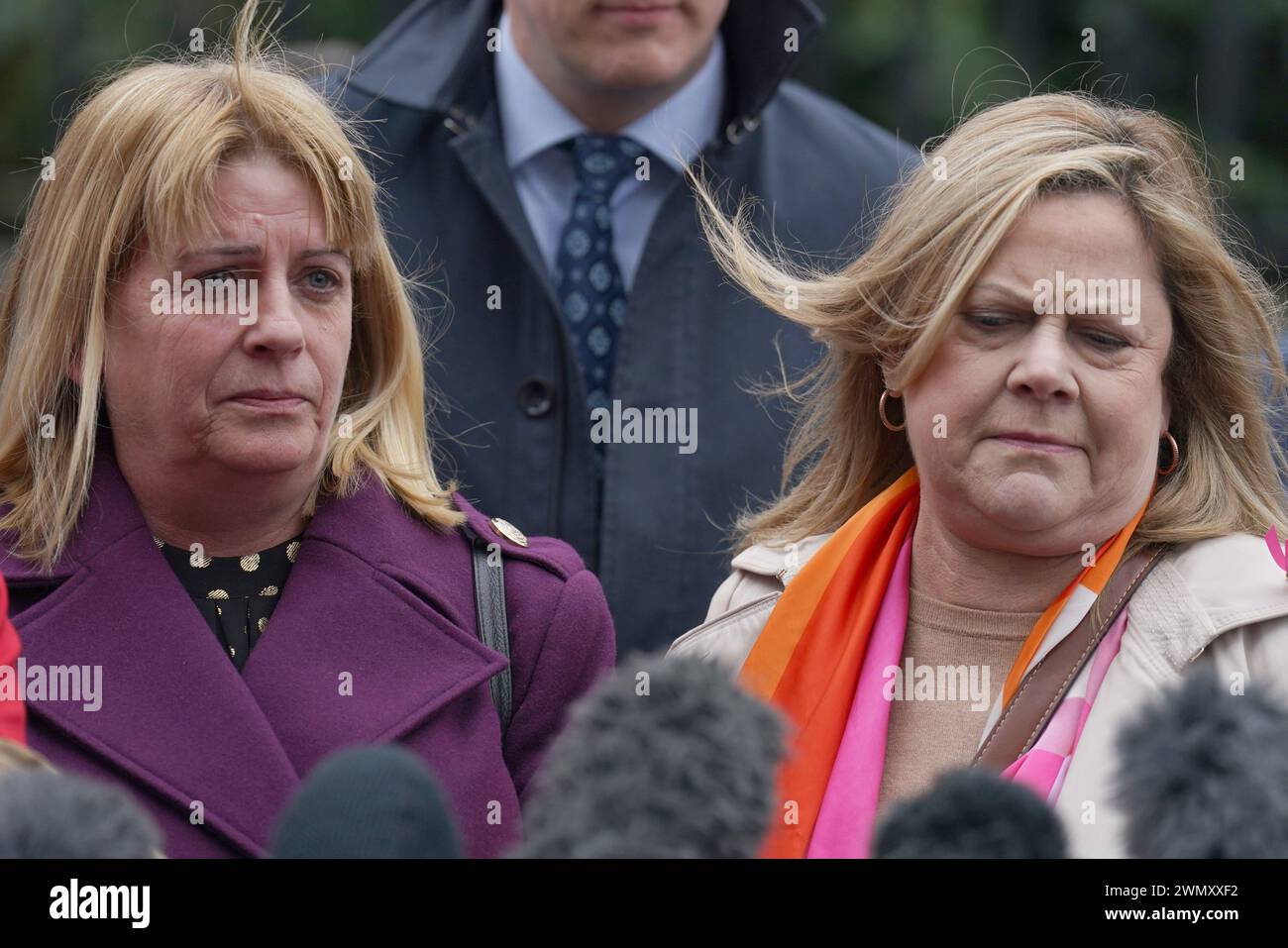 Martina Dillon (right), whose husband, Seamus, was shot and killed ...