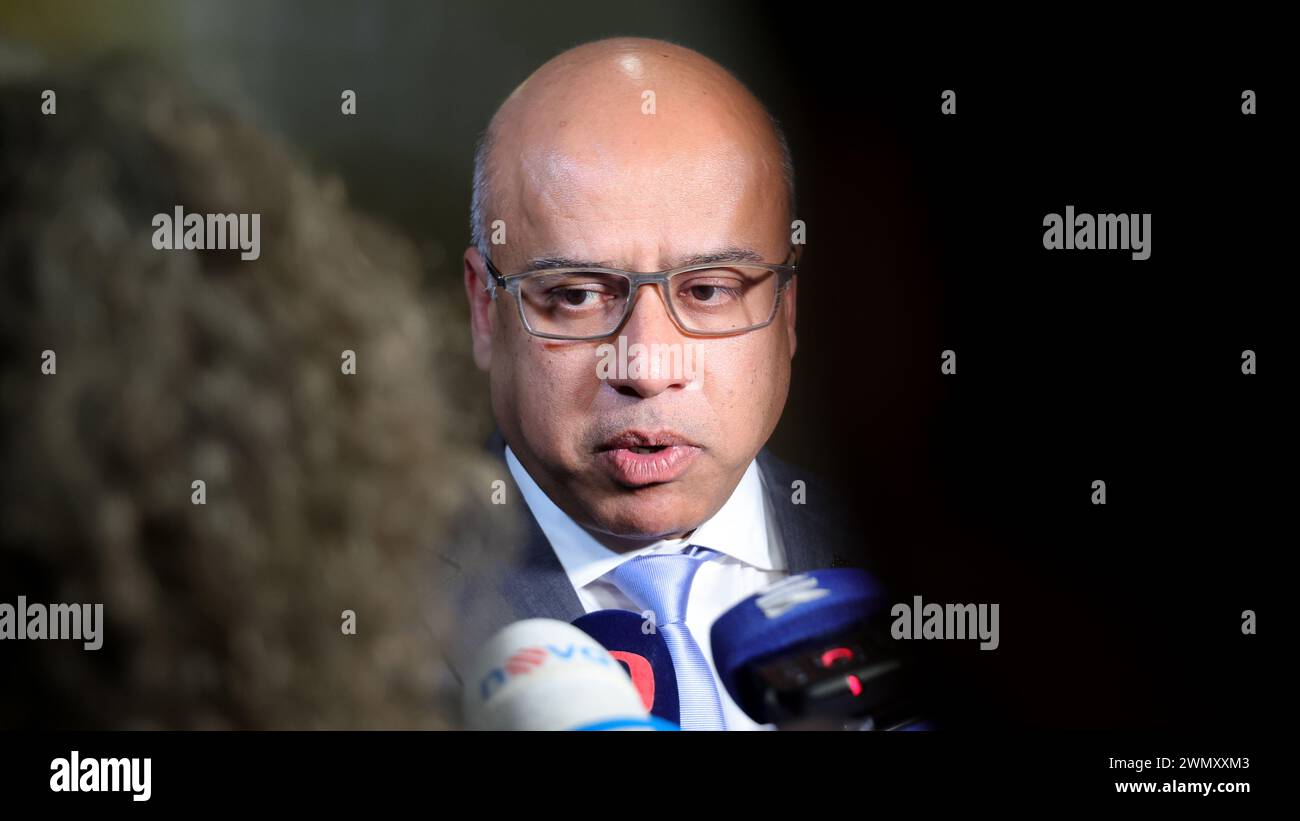 Ostrava, Czech Republic. 28th Feb, 2024. Liberty Steel Group owner ...