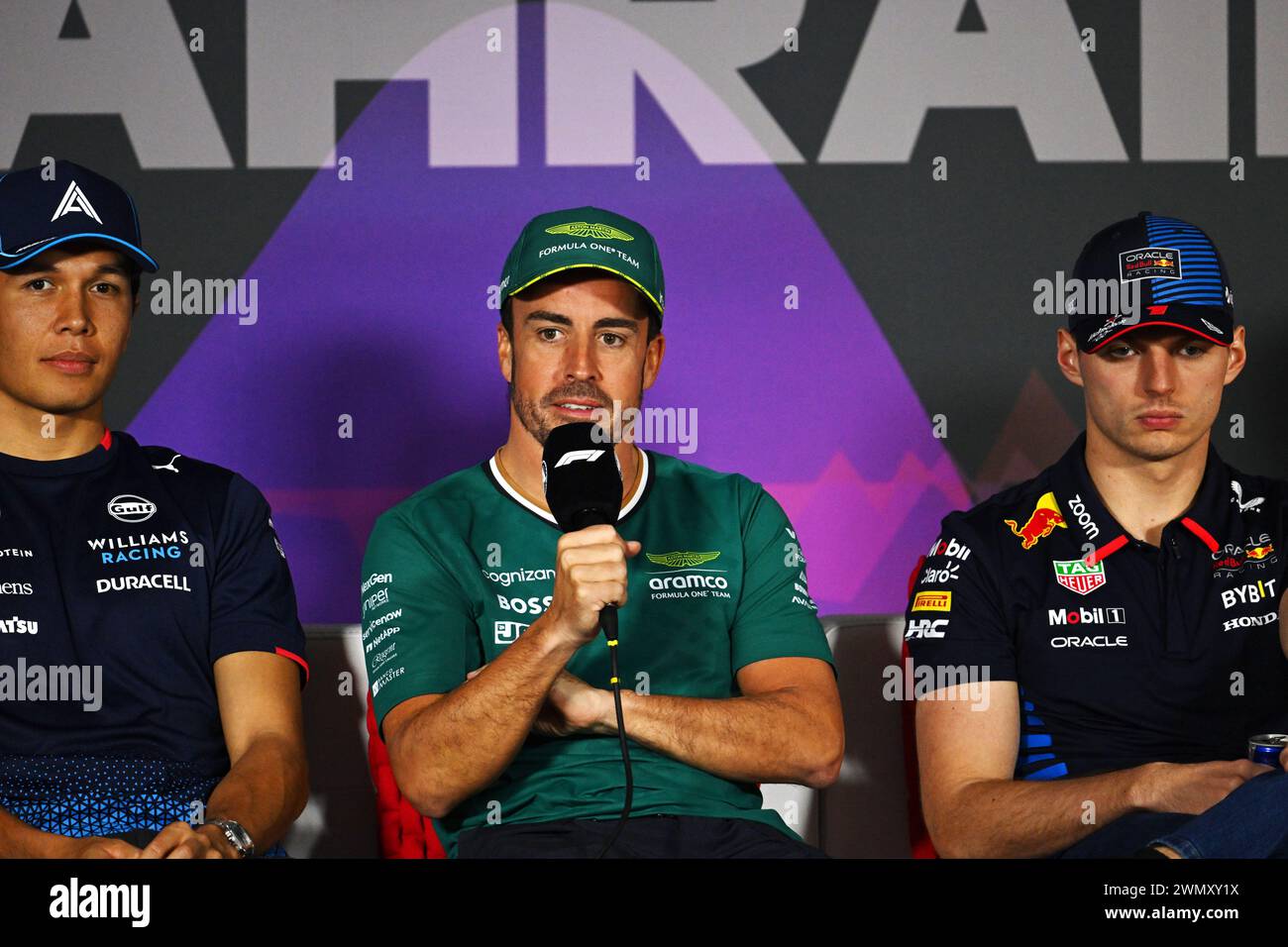 Fernando alonso alex albon hi-res stock photography and images - Alamy