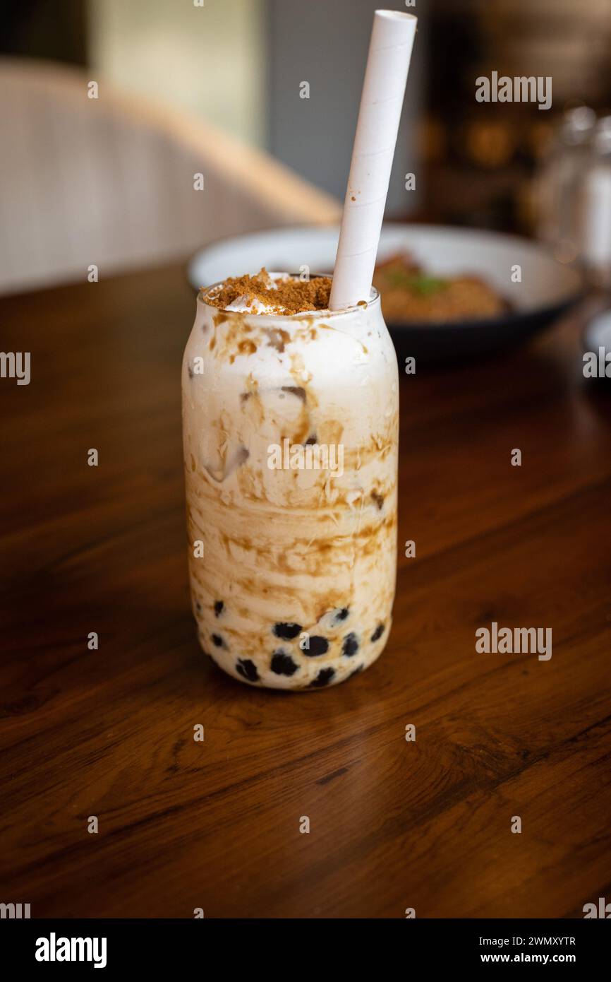 Lotus biscoff latte hi-res stock photography and images - Alamy