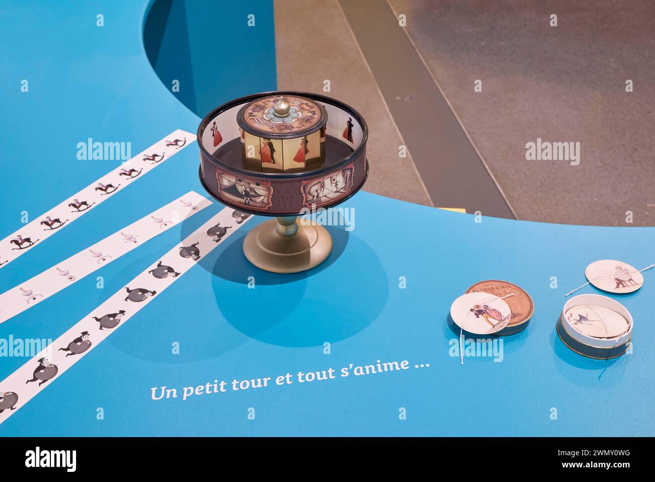 France, Vosges, Epinal, Image museum, Full view exhibition! Optical ...