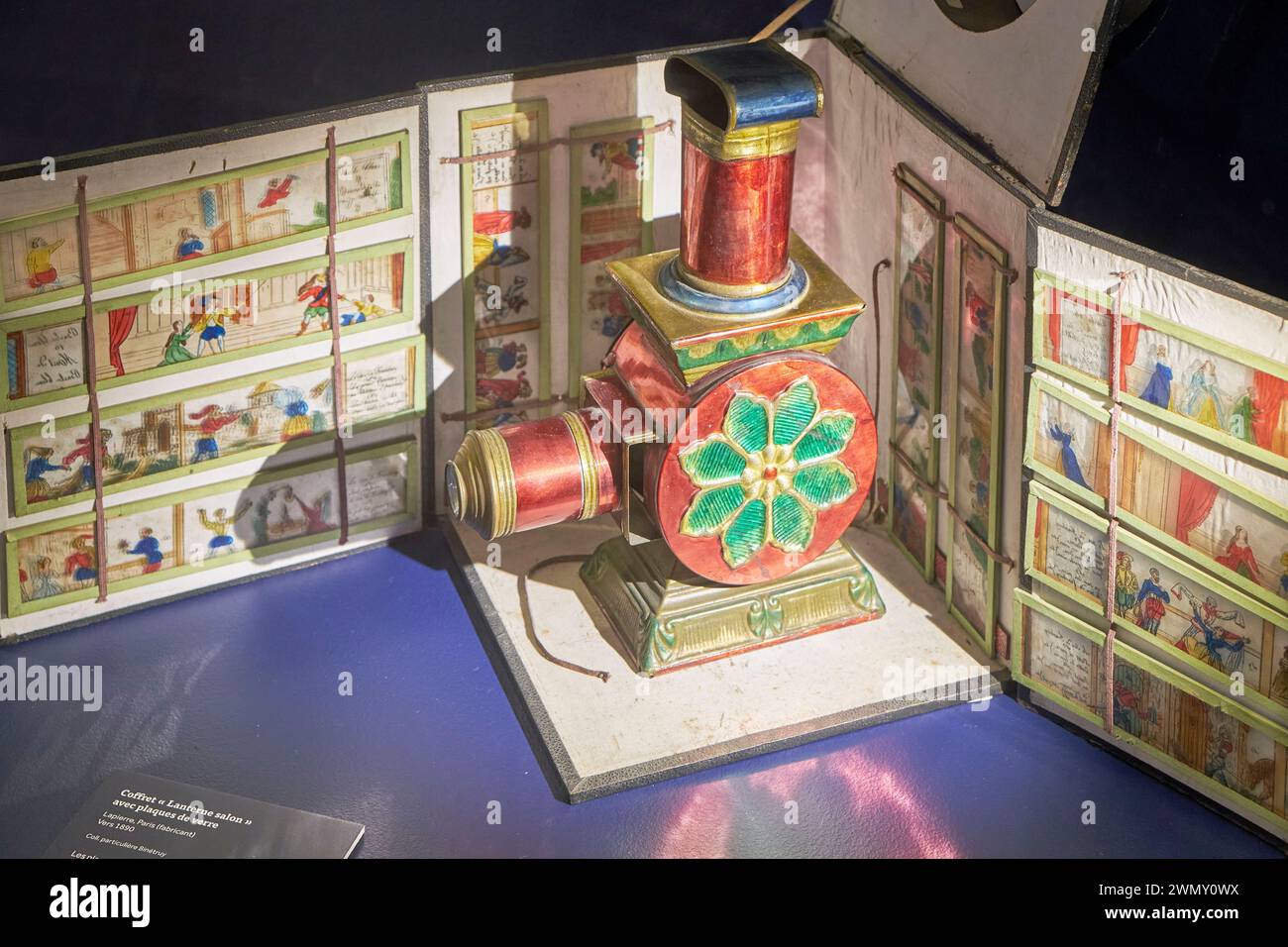 France, Vosges, Epinal, Image museum, Full view exhibition! Optical ...