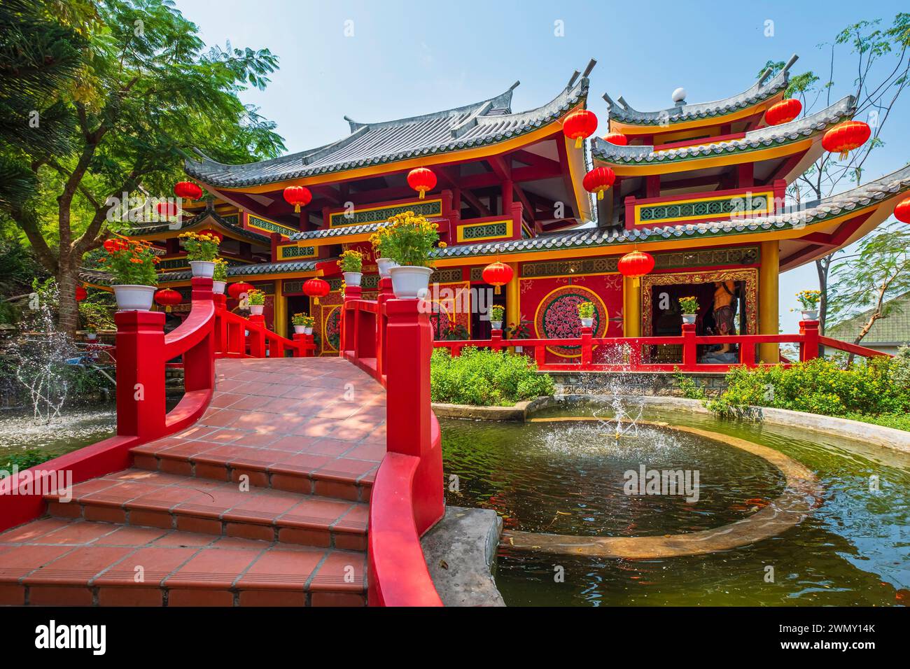 Vietnam, Mekong Delta, An Giang province, Chau Doc, Nui Sam district, a ...
