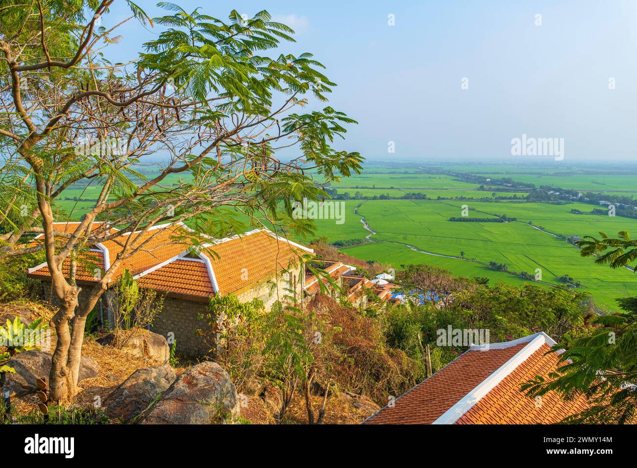 Vietnam, Mekong Delta, An Giang province, Chau Doc, Nui Sam district ...