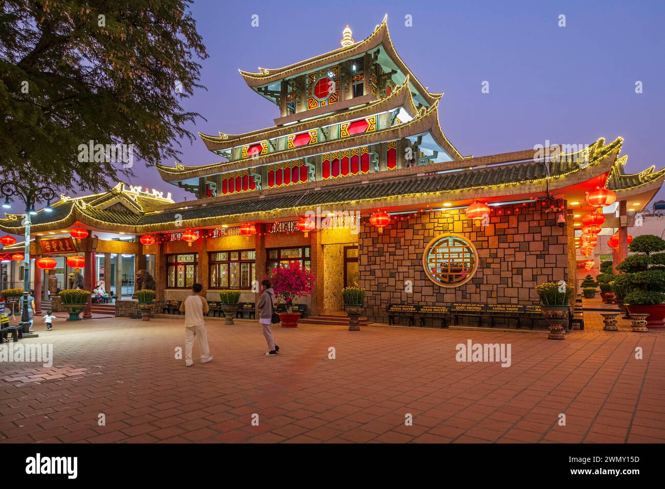 Vietnam, Mekong Delta, An Giang province, Chau Doc, Nui Sam district at ...