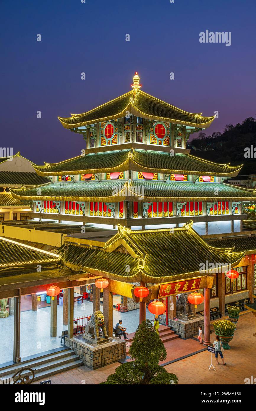 Vietnam, Mekong Delta, An Giang province, Chau Doc, Nui Sam district at ...