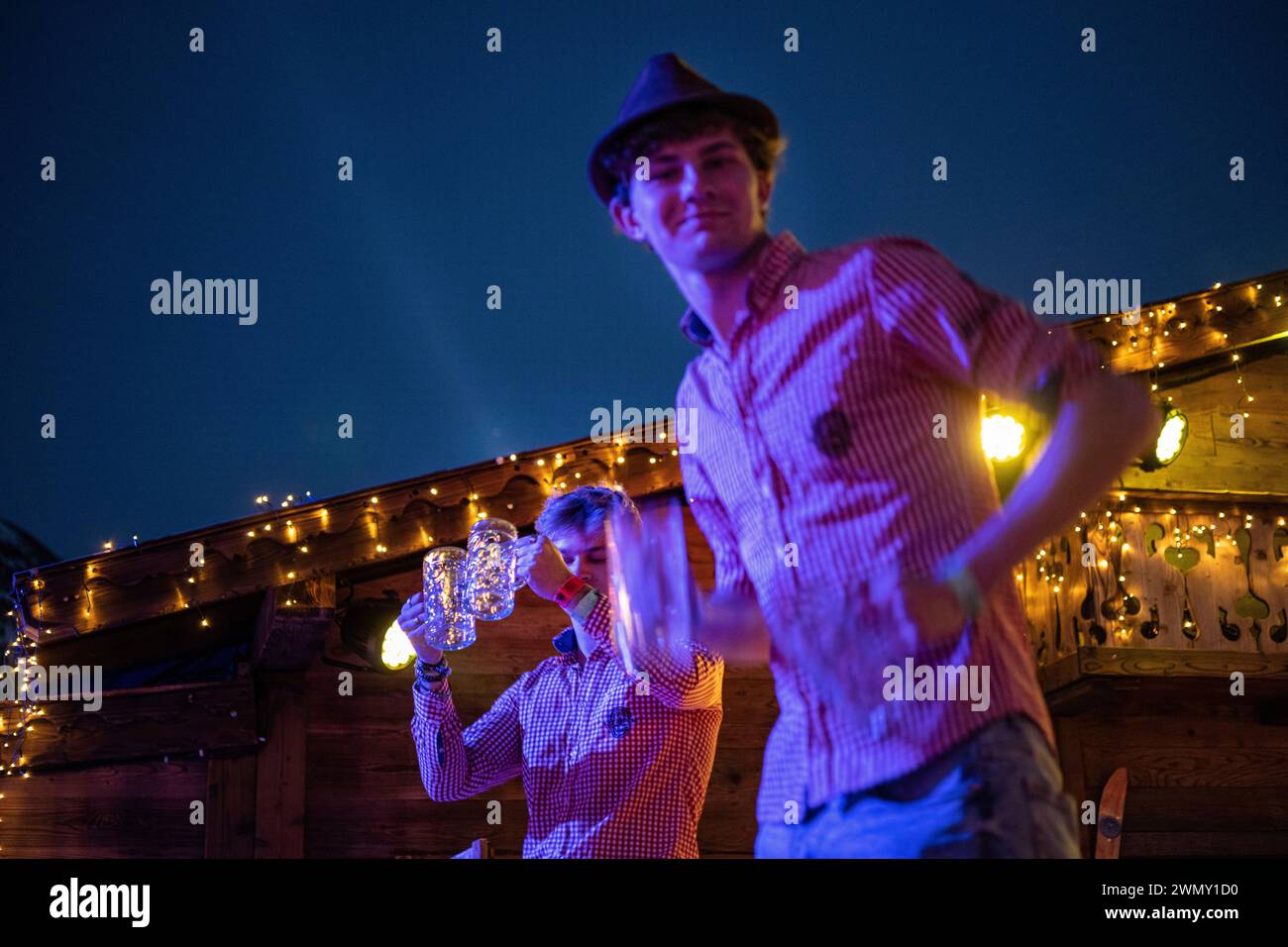 Alpe dhuez resort night hi-res stock photography and images - Alamy