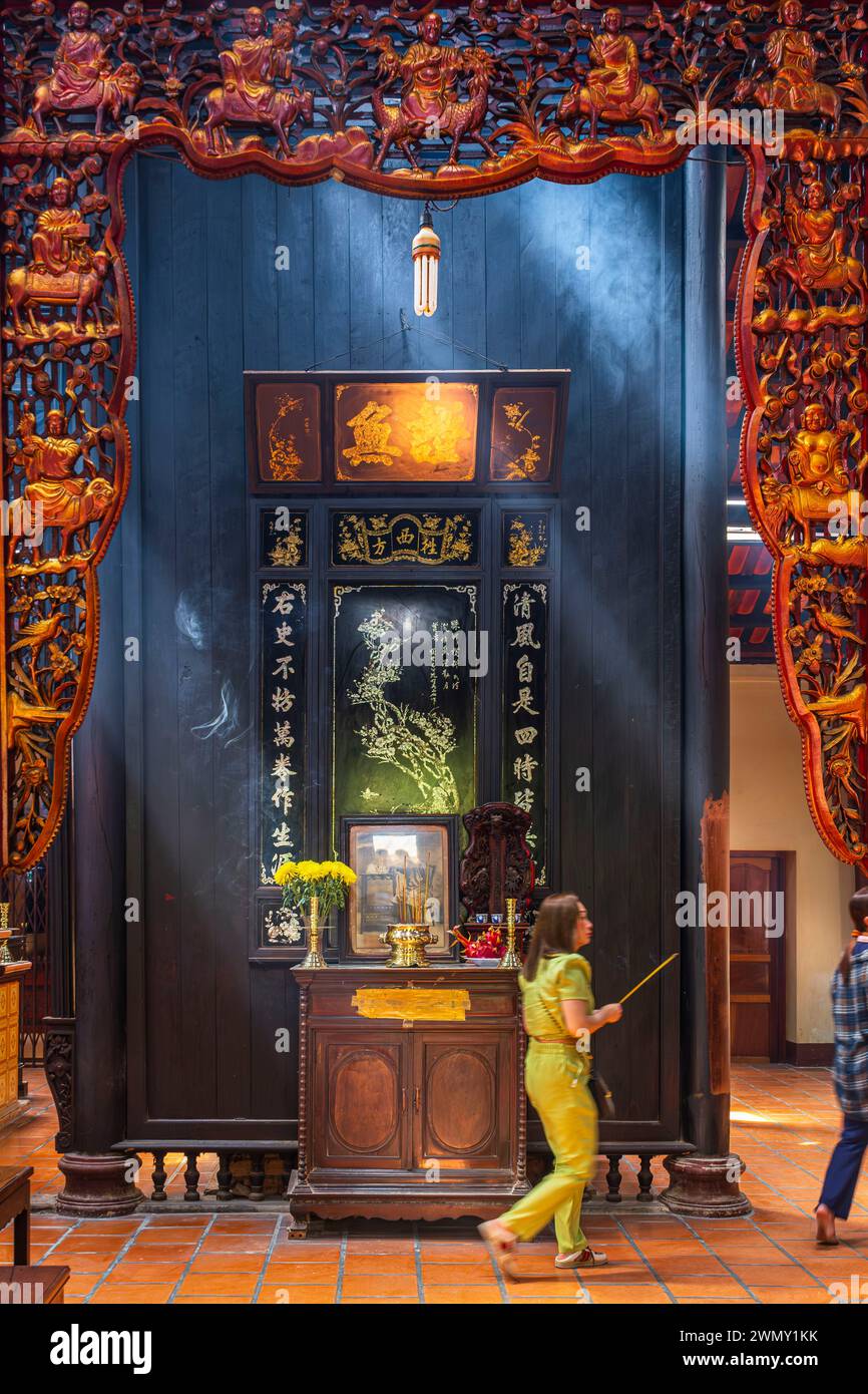 Vietnam, Mekong Delta, An Giang province, Chau Doc, Nui Sam district at ...