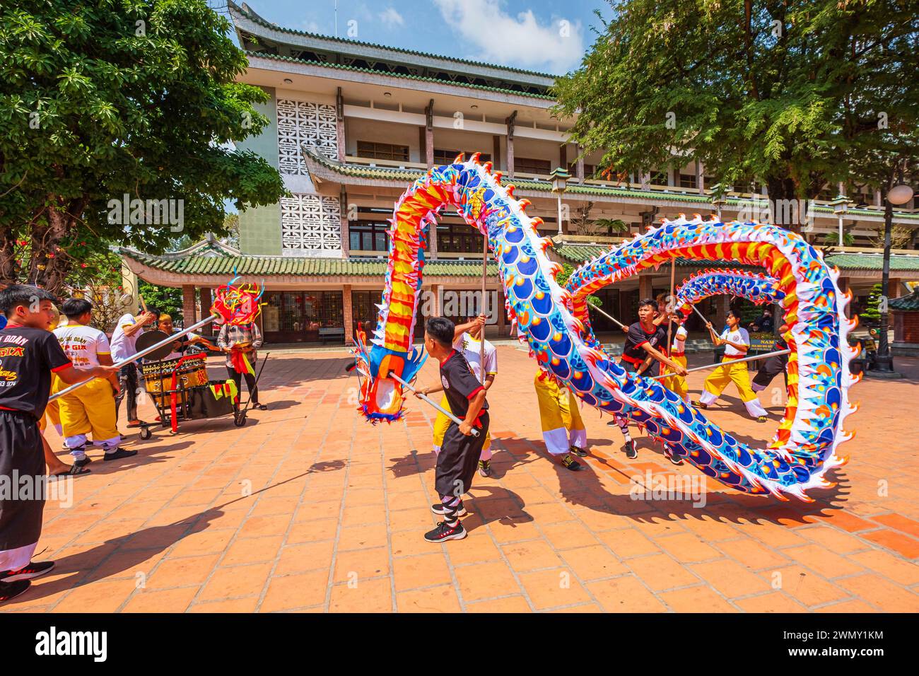 Vietnam, Mekong Delta, An Giang province, Chau Doc, Nui Sam district at ...