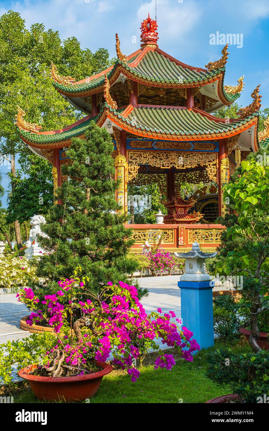 Vietnam, Mekong Delta, An Giang province, Chau Doc, Nui Sam district at ...