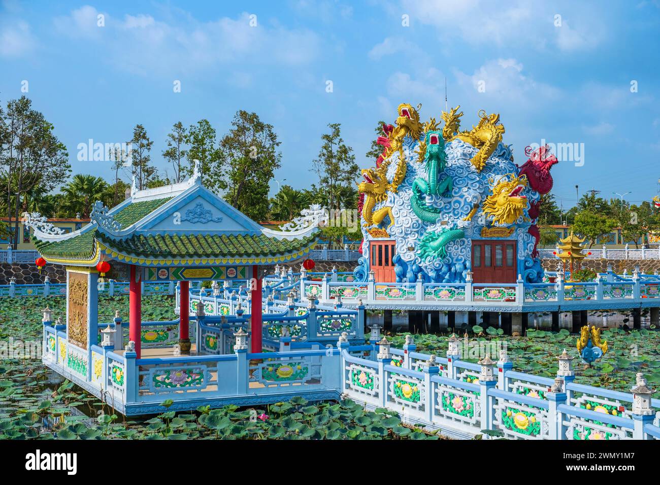 Vietnam, Mekong Delta, An Giang province, Chau Doc, Nui Sam district at ...