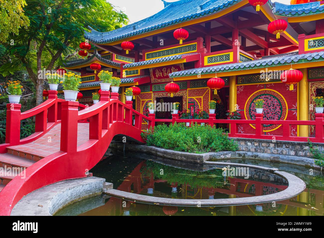 Vietnam, Mekong Delta, An Giang province, Chau Doc, Nui Sam district, a ...