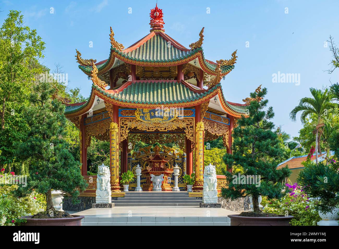 Vietnam, Mekong Delta, An Giang province, Chau Doc, Nui Sam district at ...