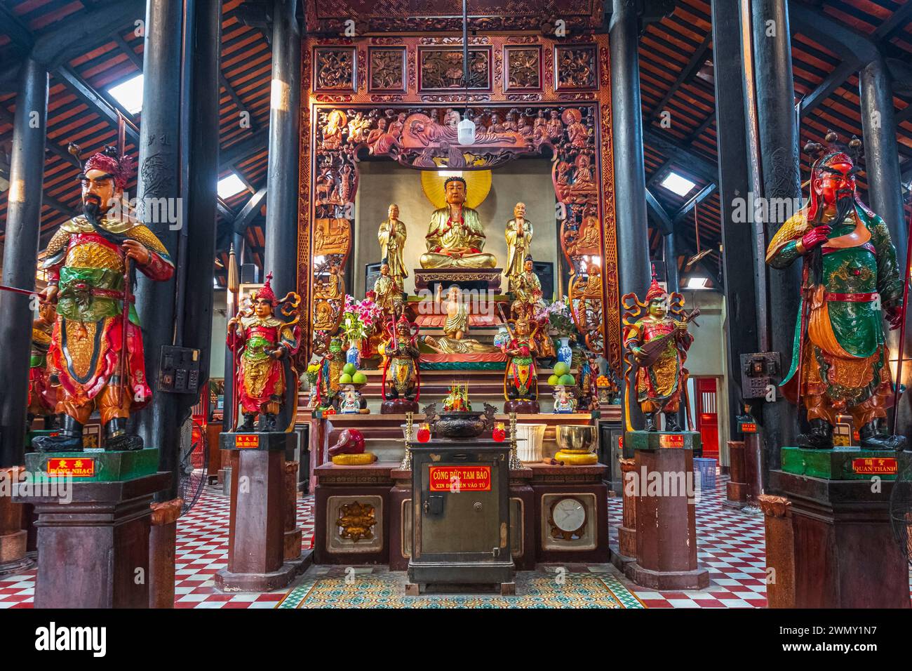 Vietnam, Mekong Delta, An Giang province, Chau Doc, Nui Sam district at ...