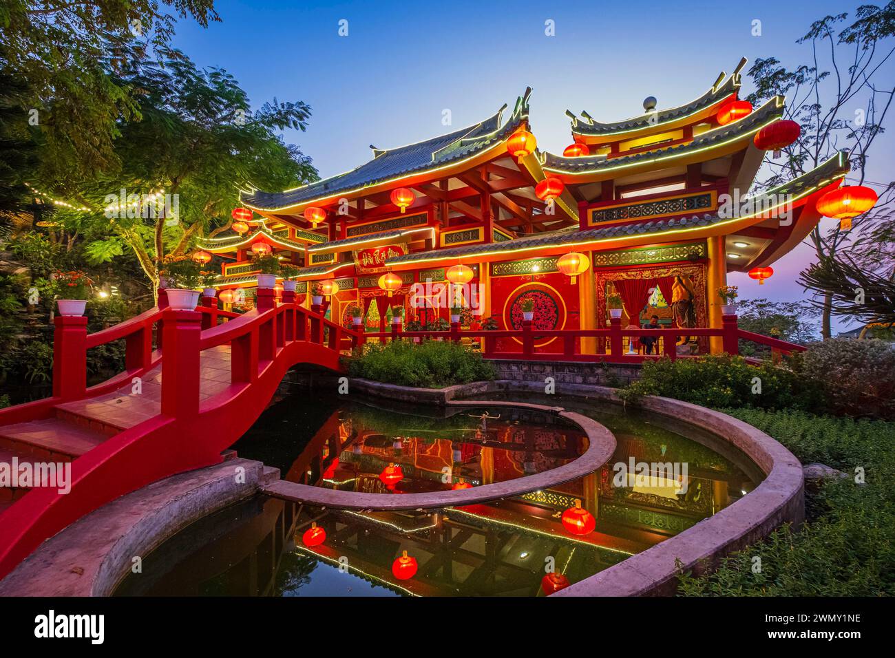 Vietnam, Mekong Delta, An Giang province, Chau Doc, Nui Sam district, a ...