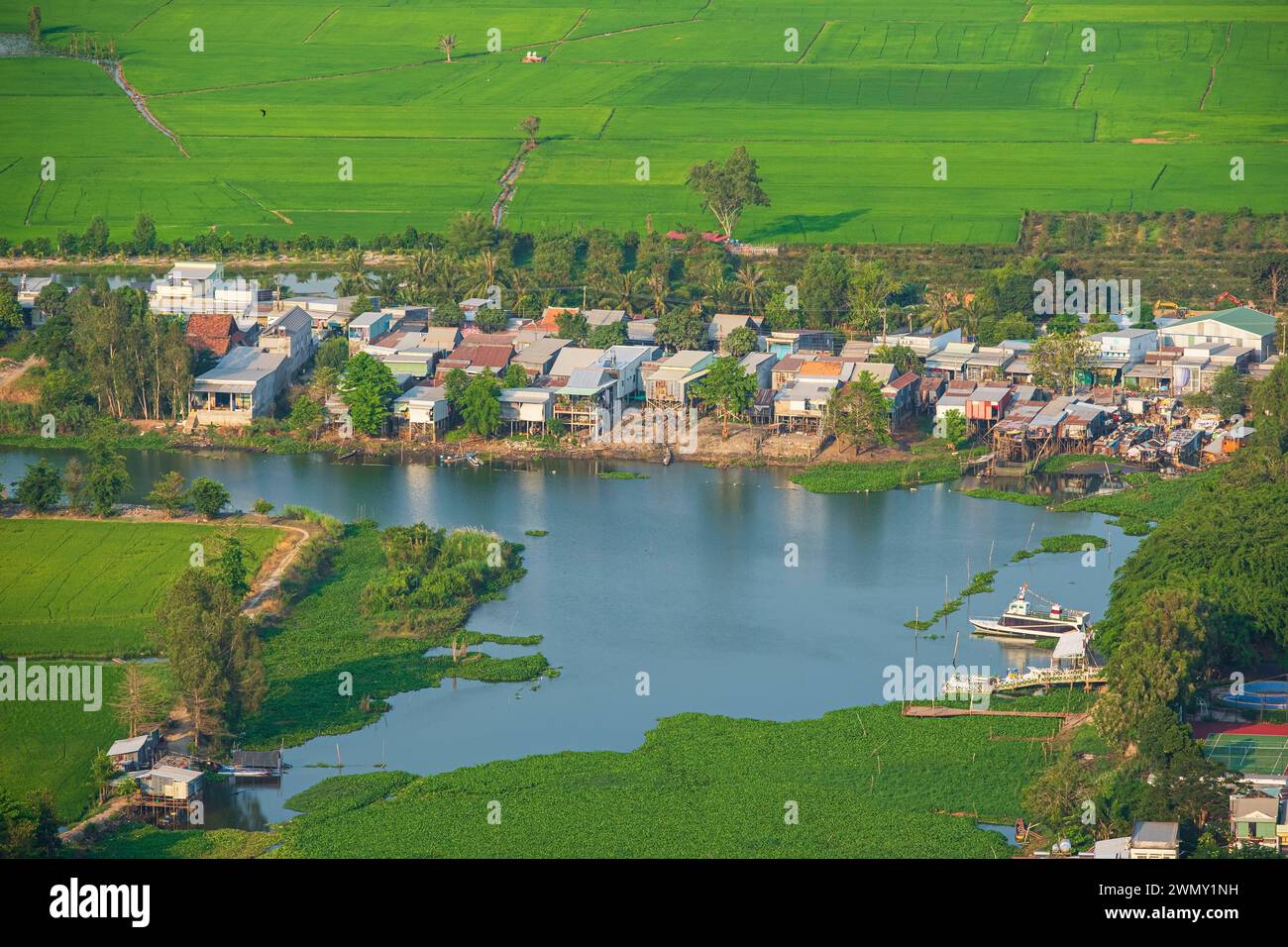 Vietnam, Mekong Delta, An Giang province, Chau Doc, Nui Sam district at ...