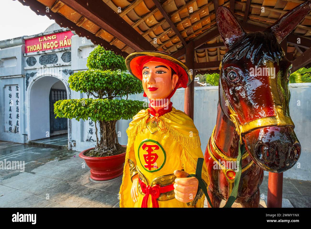 Vietnam, Mekong Delta, An Giang province, Chau Doc, Nui Sam district at ...
