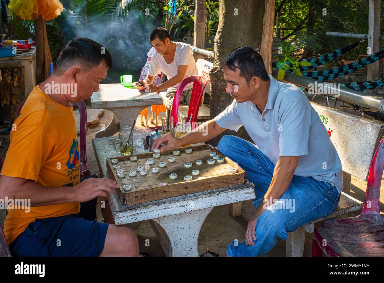 Vietnam, Mekong Delta, An Giang province, Chau Doc, Nui Sam district at ...