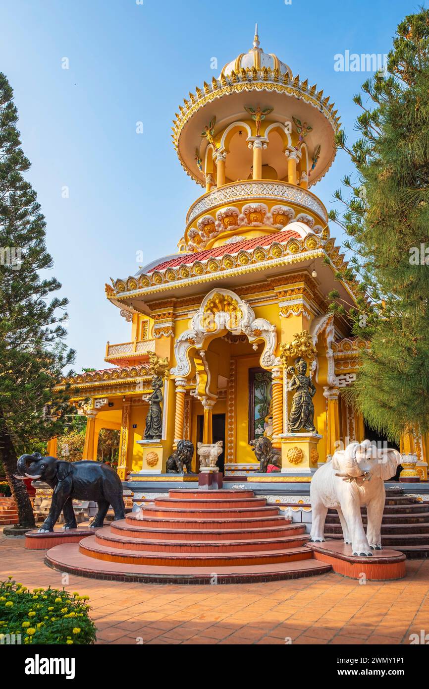 Vietnam, Mekong Delta, An Giang province, Chau Doc, Nui Sam district at ...