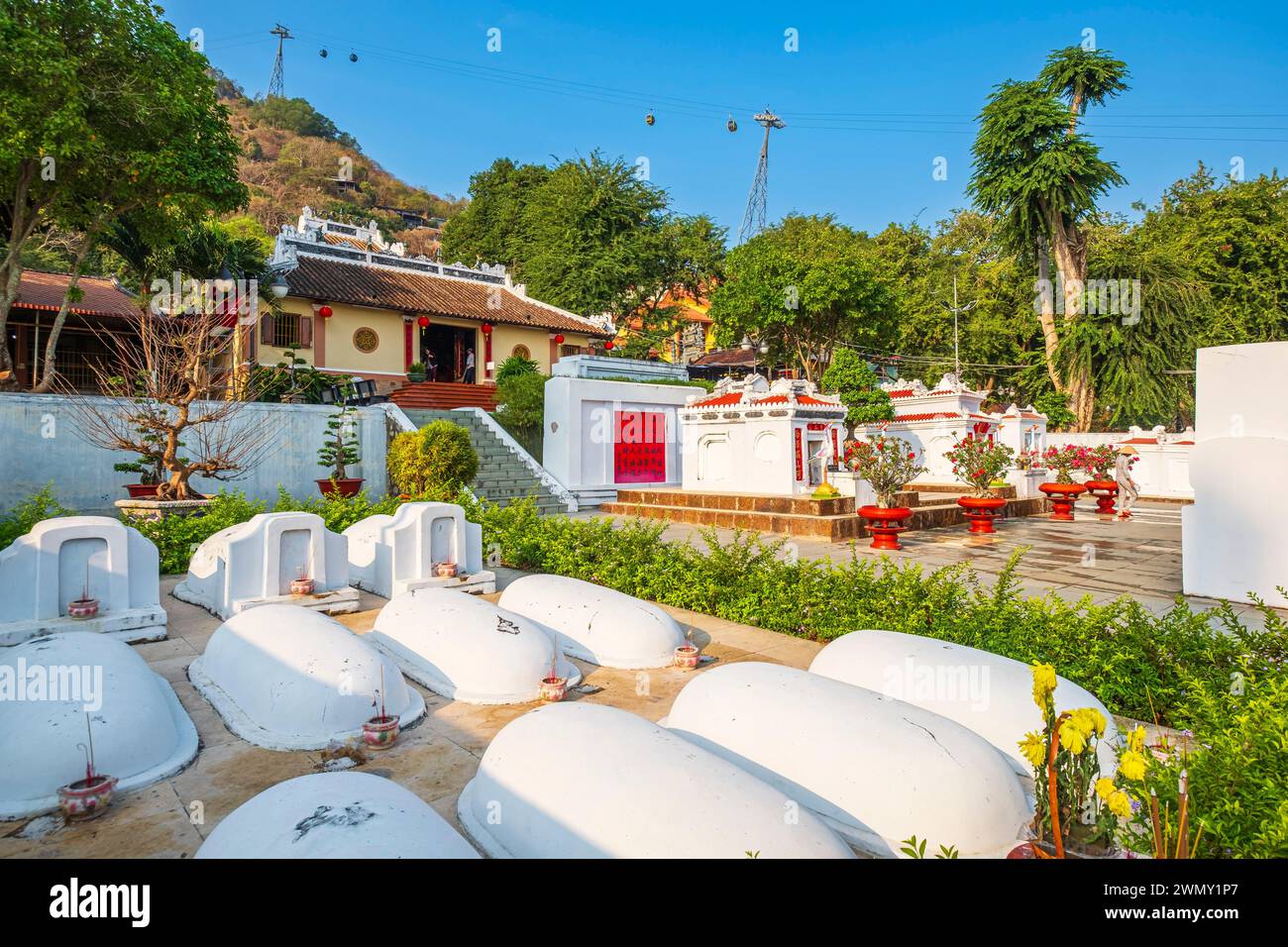 Vietnam, Mekong Delta, An Giang province, Chau Doc, Nui Sam district at ...