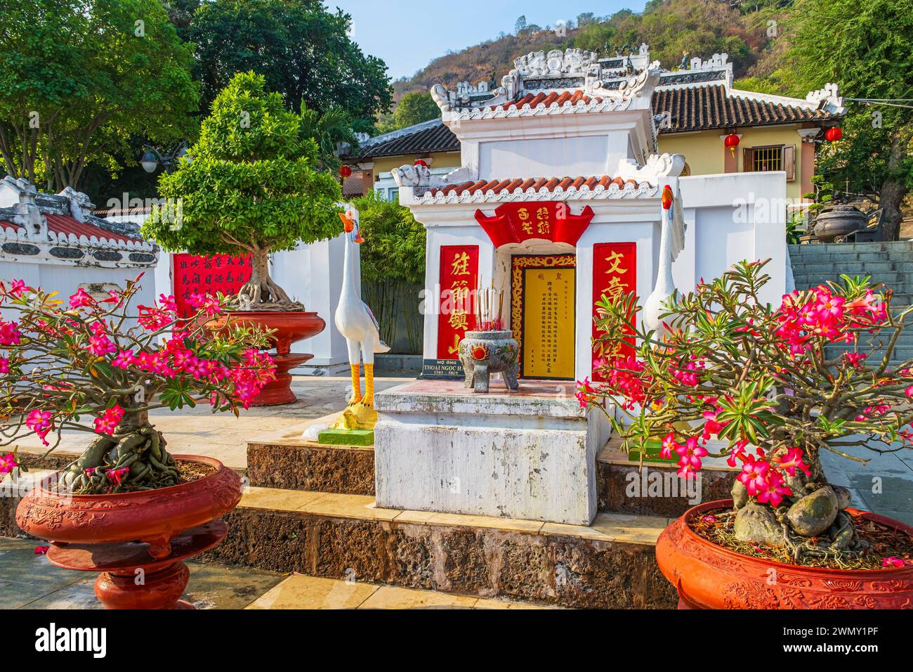 Vietnam, Mekong Delta, An Giang province, Chau Doc, Nui Sam district at ...