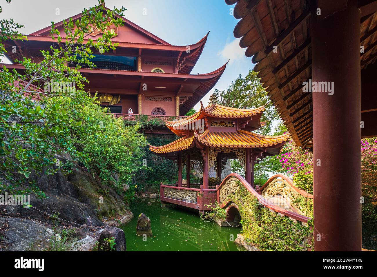 Vietnam, Mekong Delta, An Giang province, Chau Doc, Nui Sam district, a ...