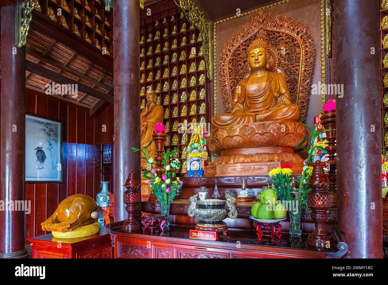 Vietnam, Mekong Delta, An Giang province, Chau Doc, Nui Sam district, a ...