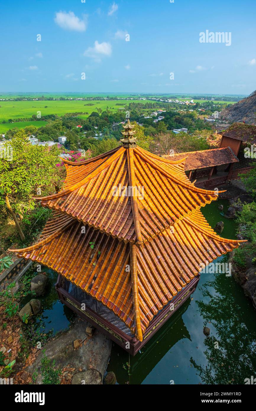 Vietnam, Mekong Delta, An Giang province, Chau Doc, Nui Sam district, a ...