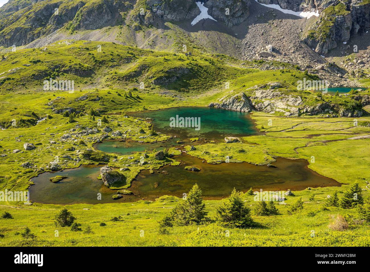 France, Isère, Matheysine, Taillefer massif, le Plateau des Lacs (2068 ...
