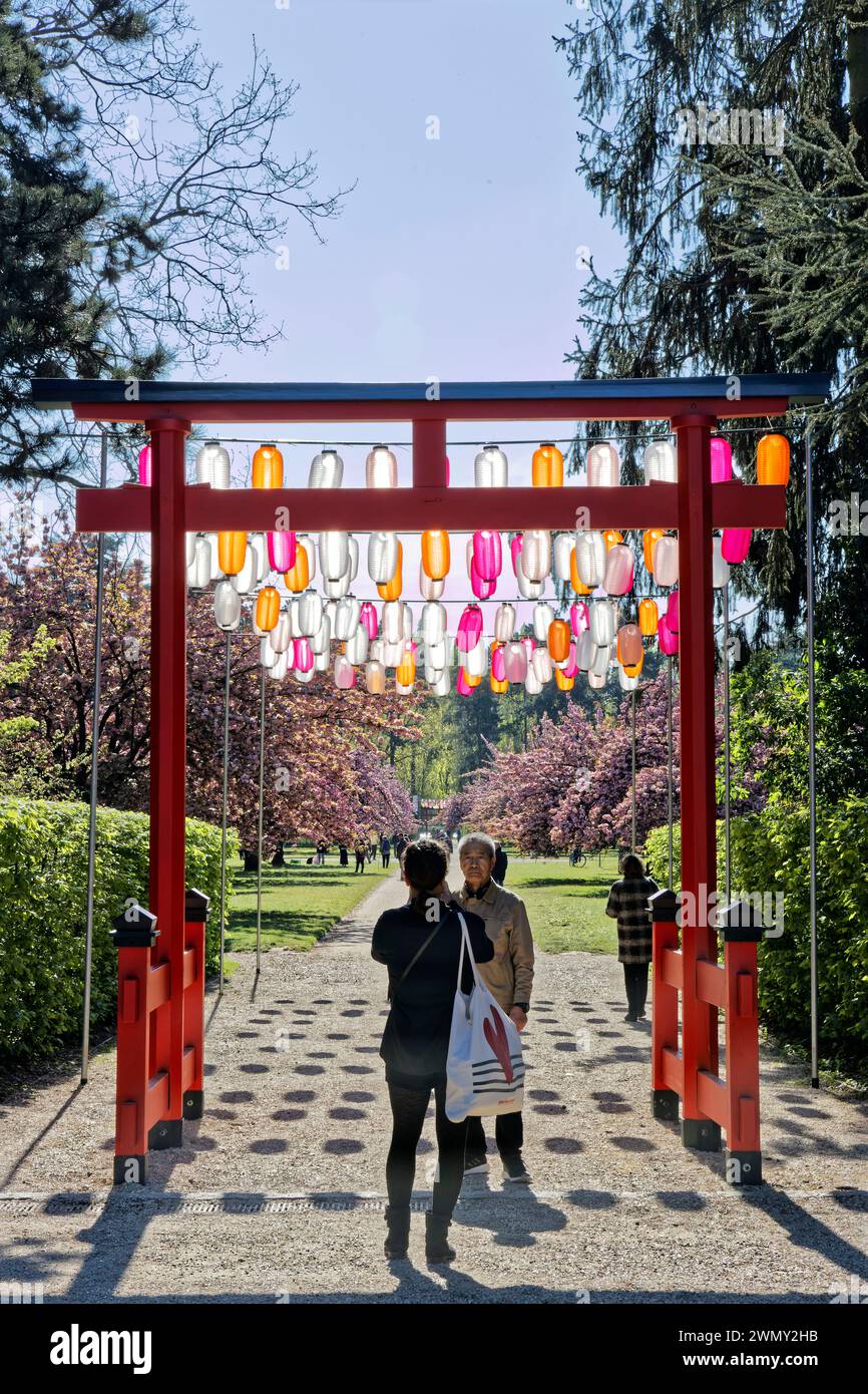 Le parc de bosquet hi-res stock photography and images - Alamy