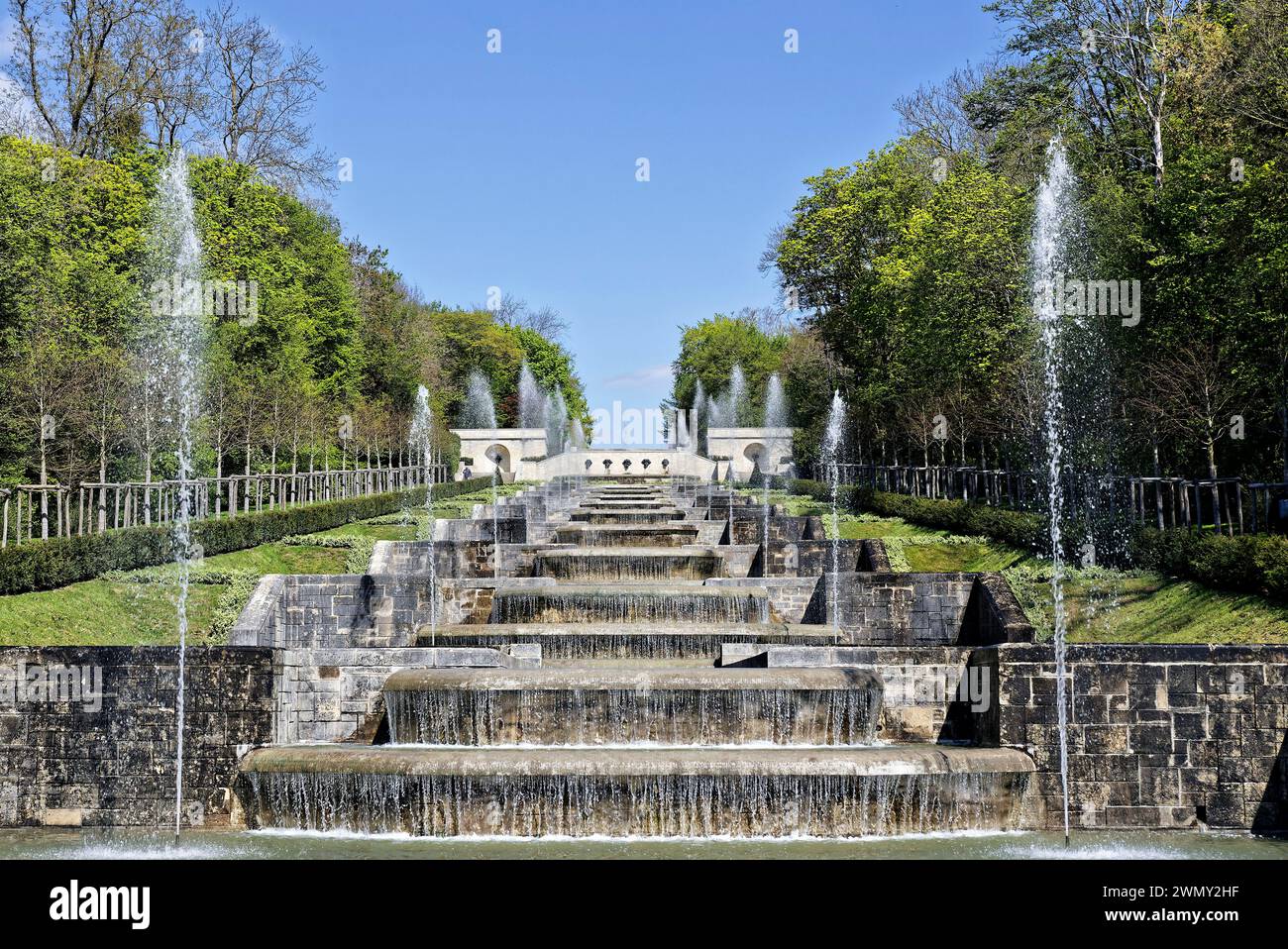 France, Hauts de Seine, Sceaux, the Parc de Sceaux designed by André Le ...