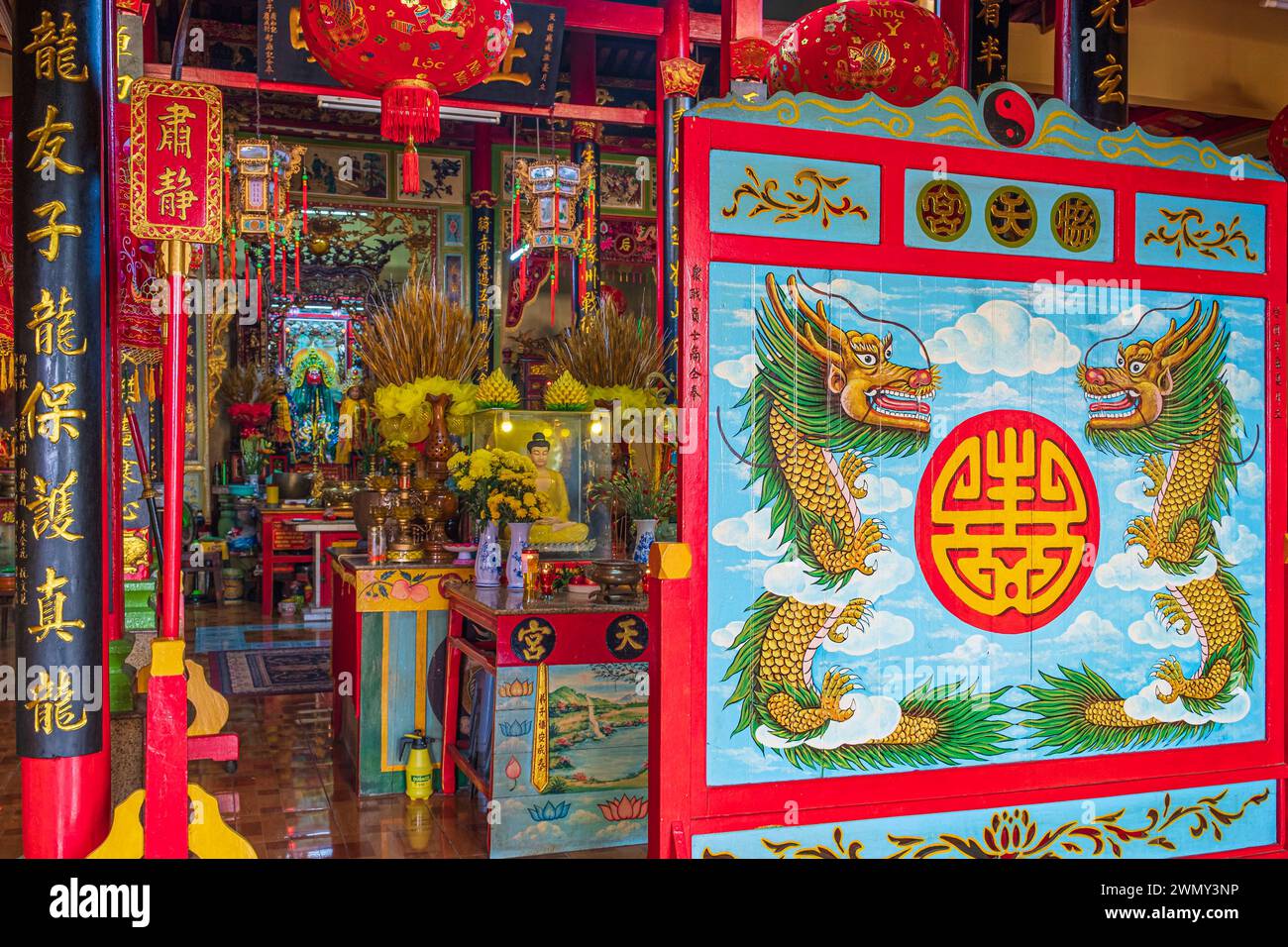 Vietnam, Mekong Delta, An Giang province, Long Xuyen, Quan Thanh De ...