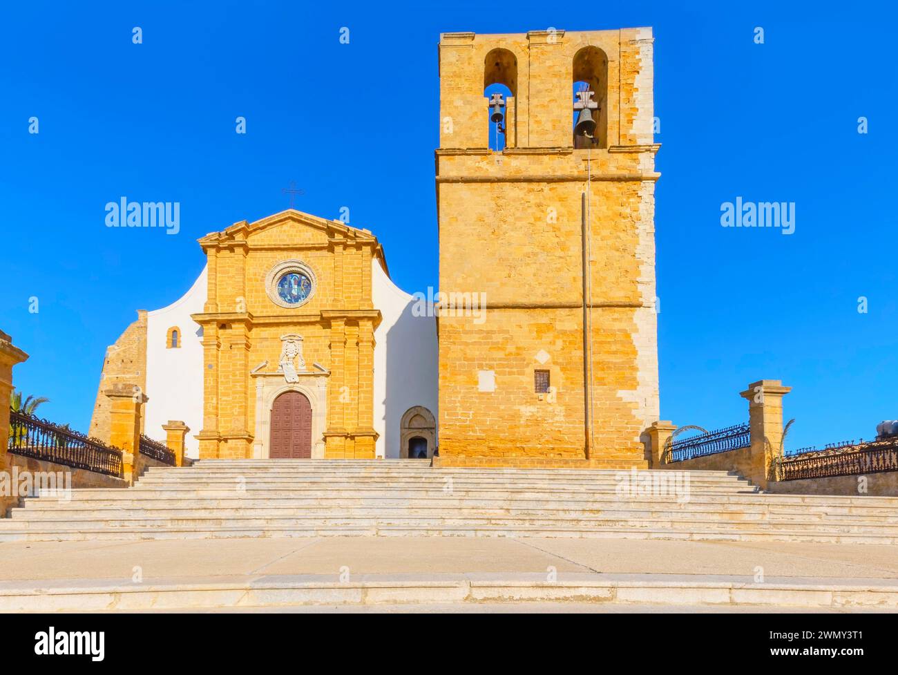 Italy, Sicily, Agrigento, Cathedral of San Gerlando Stock Photo - Alamy