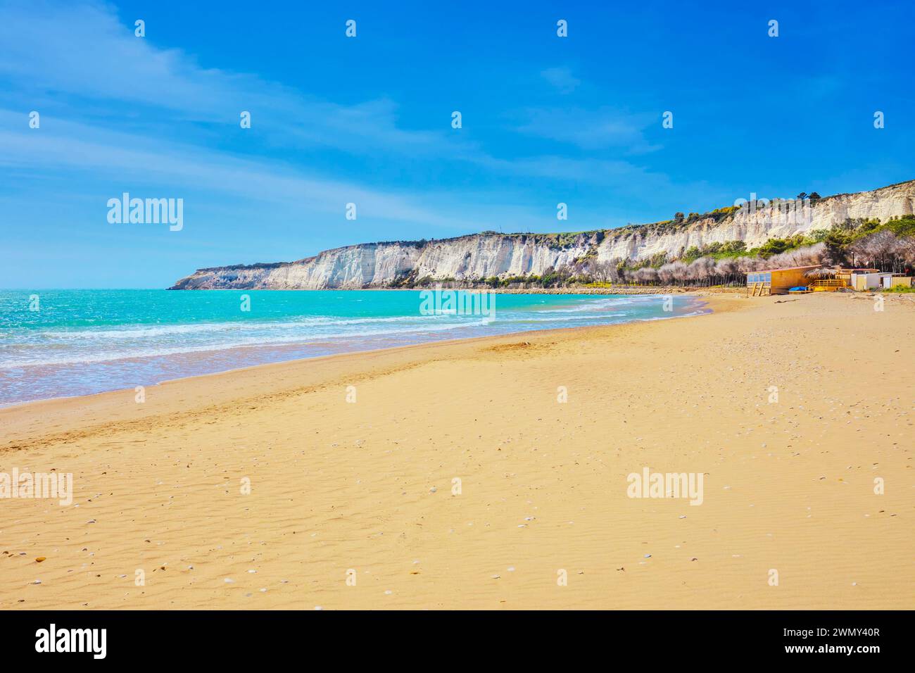 Italy, Sicily, Agrigento, Eraclea Minoa Beach, Cattolica Eraclea ...