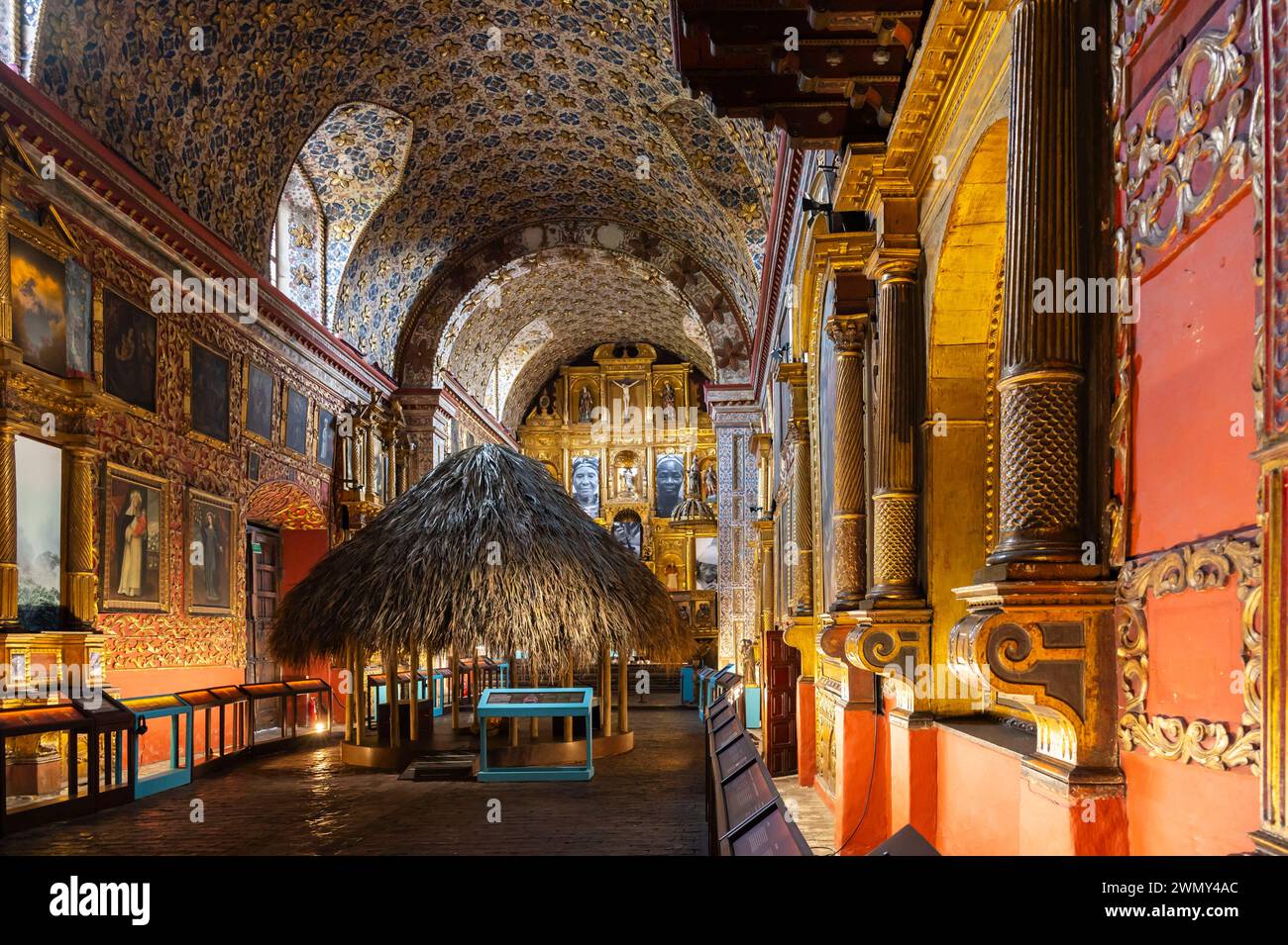 Colombia, Cundinamarca district, Bogota, museum Santa Clara old church ...