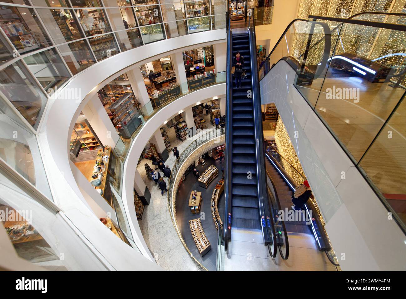 France, Paris, the Bon Marche department store, La Grande Epicerie de ...