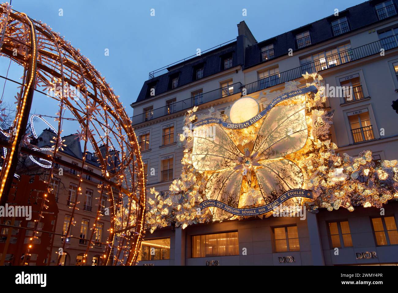 Christian dior building paris hi-res stock photography and images - Alamy