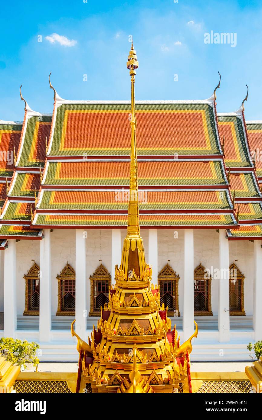 Thailand, Bangkok, Wat Ratchanadda temple Stock Photo - Alamy
