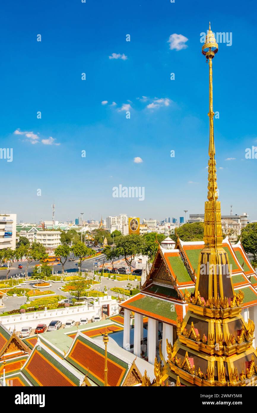 Thailand, Bangkok, Wat Ratchanadda temple Stock Photo - Alamy