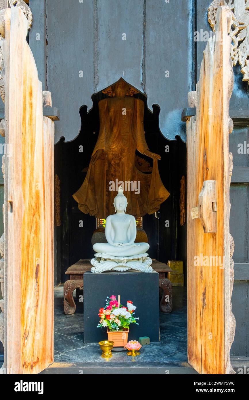 Thailand, Chiang Rai, Baan Dam museum or black temple, by the artist ...